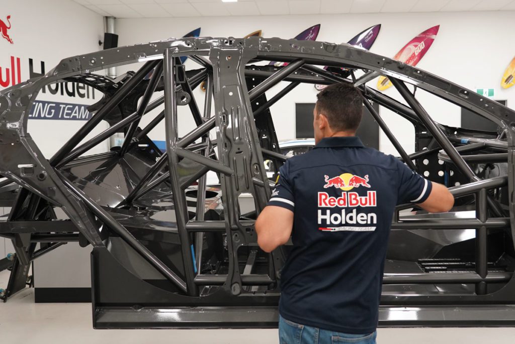 JDub's Chassis Tour - Red Bull Ampol Racing Team