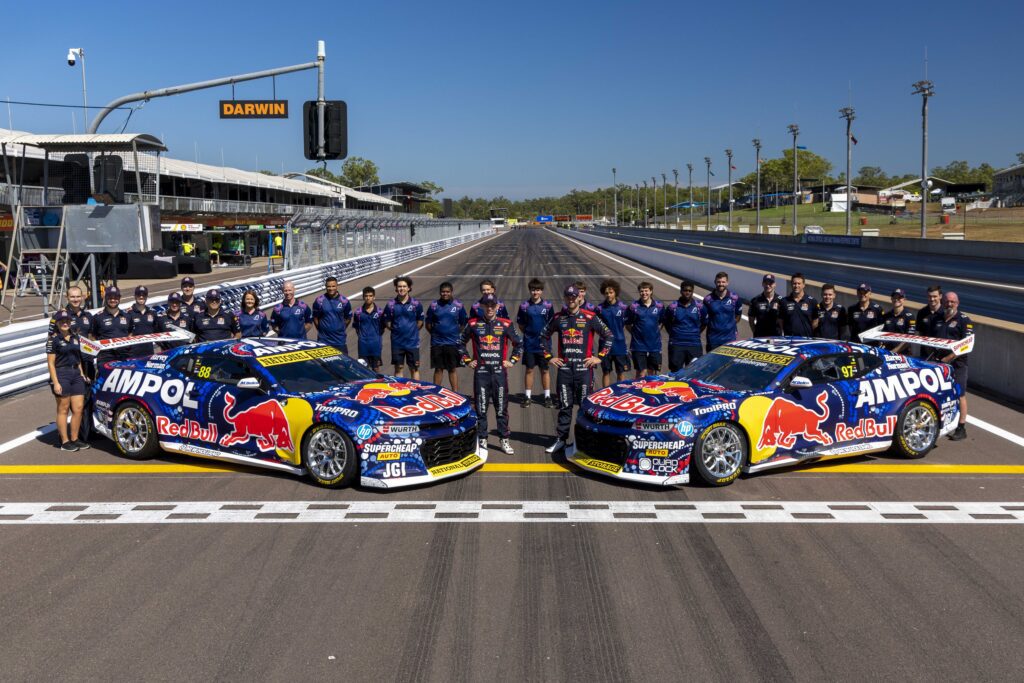 Red Bull Ampol Racing reveal Darwin Indigenous livery