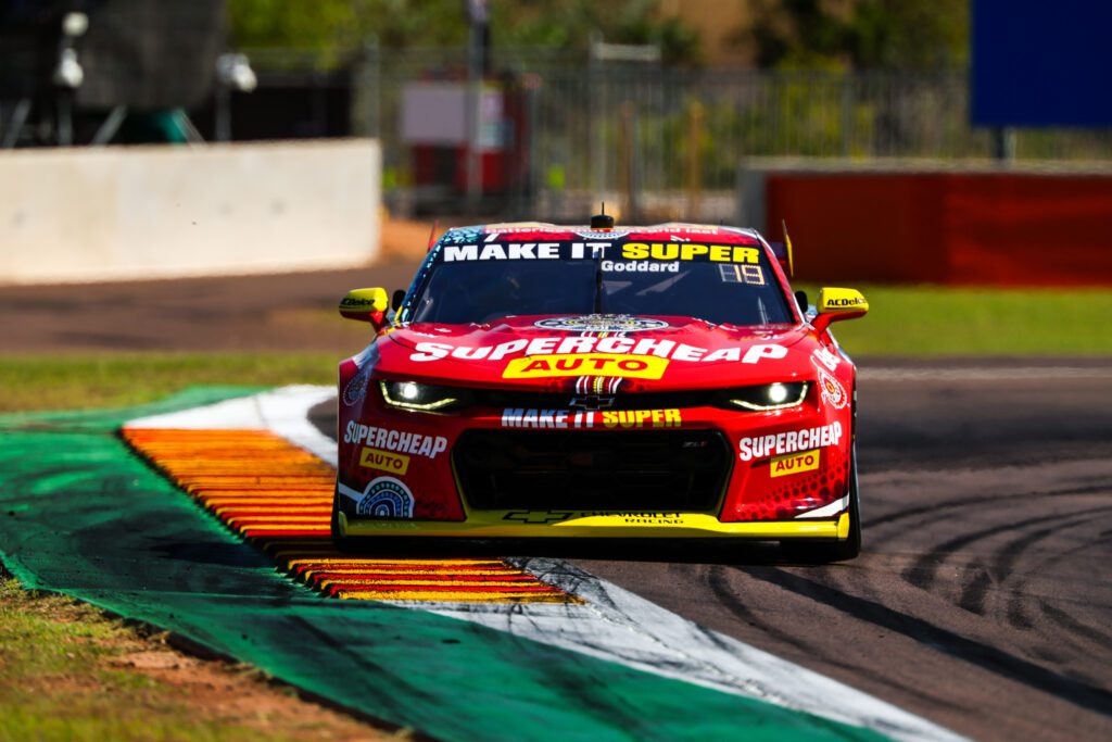 Positive improvements for Goddard during practice in Darwin