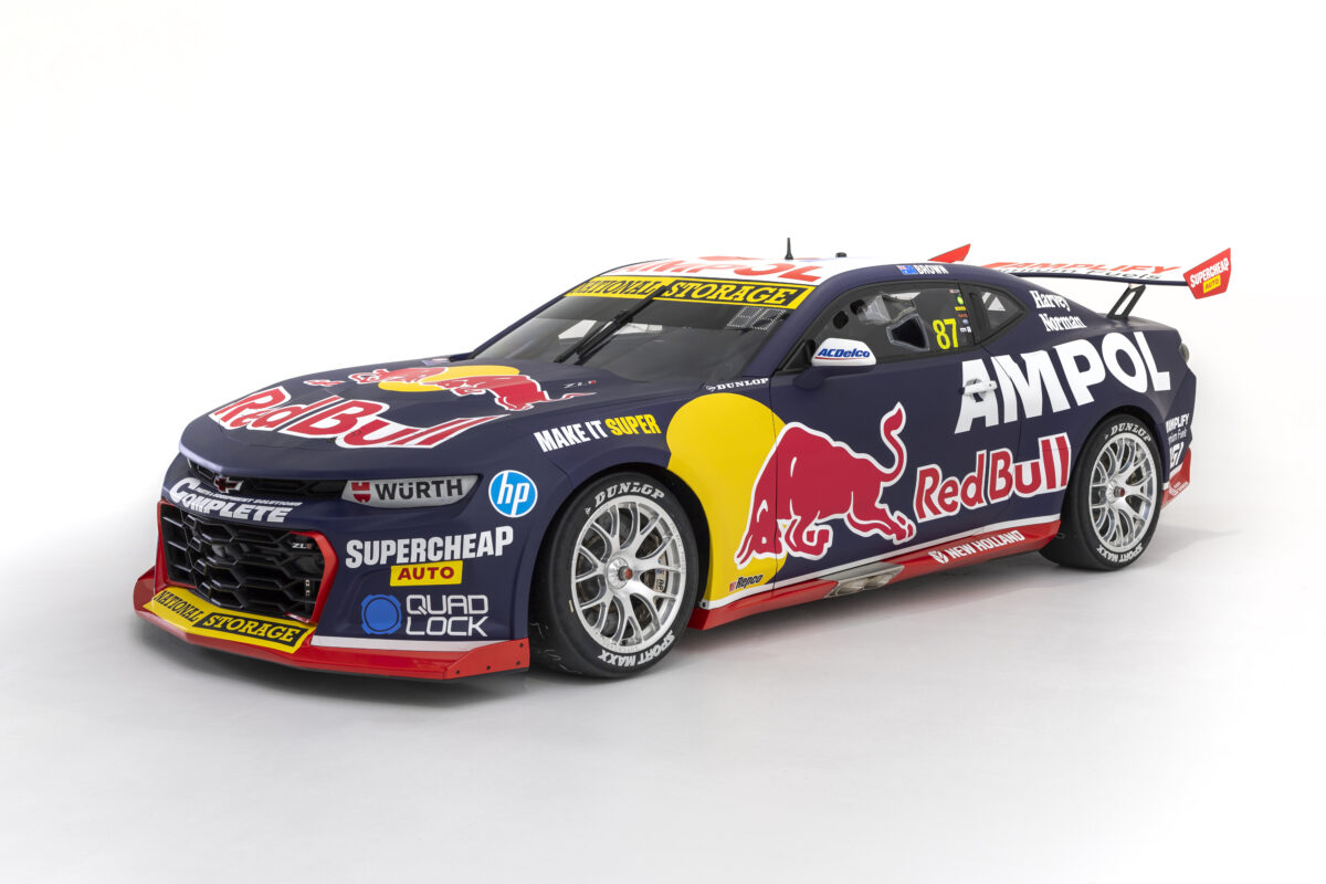 Red Bull Ampol Racing’s 2024 livery ‘lands’ in Toowoomba
