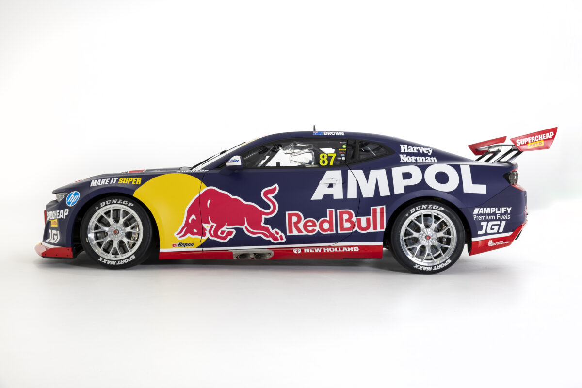 Red Bull Ampol Racing’s 2024 livery ‘lands’ in Toowoomba