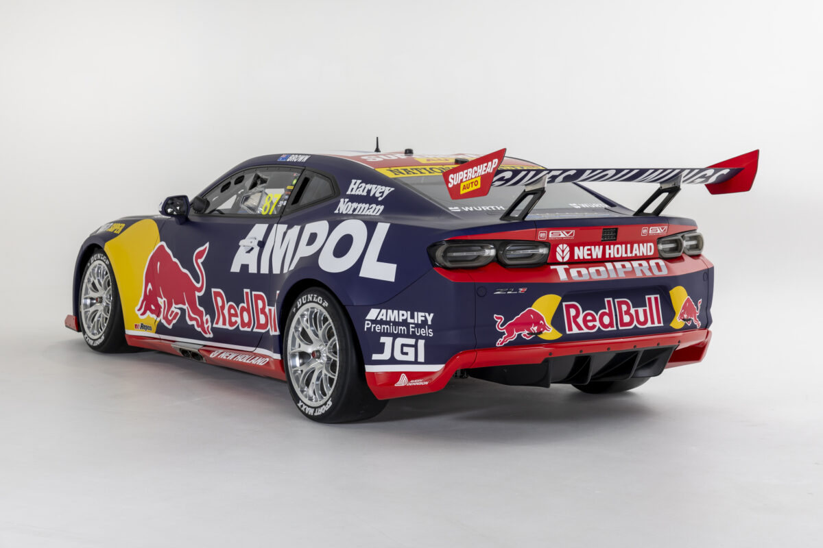 Red Bull Ampol Racing’s 2024 livery ‘lands’ in Toowoomba