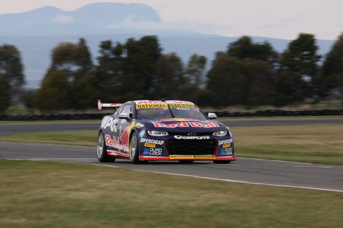 Bulls lay down first tracks in Tasmania - Red Bull Ampol Racing Team