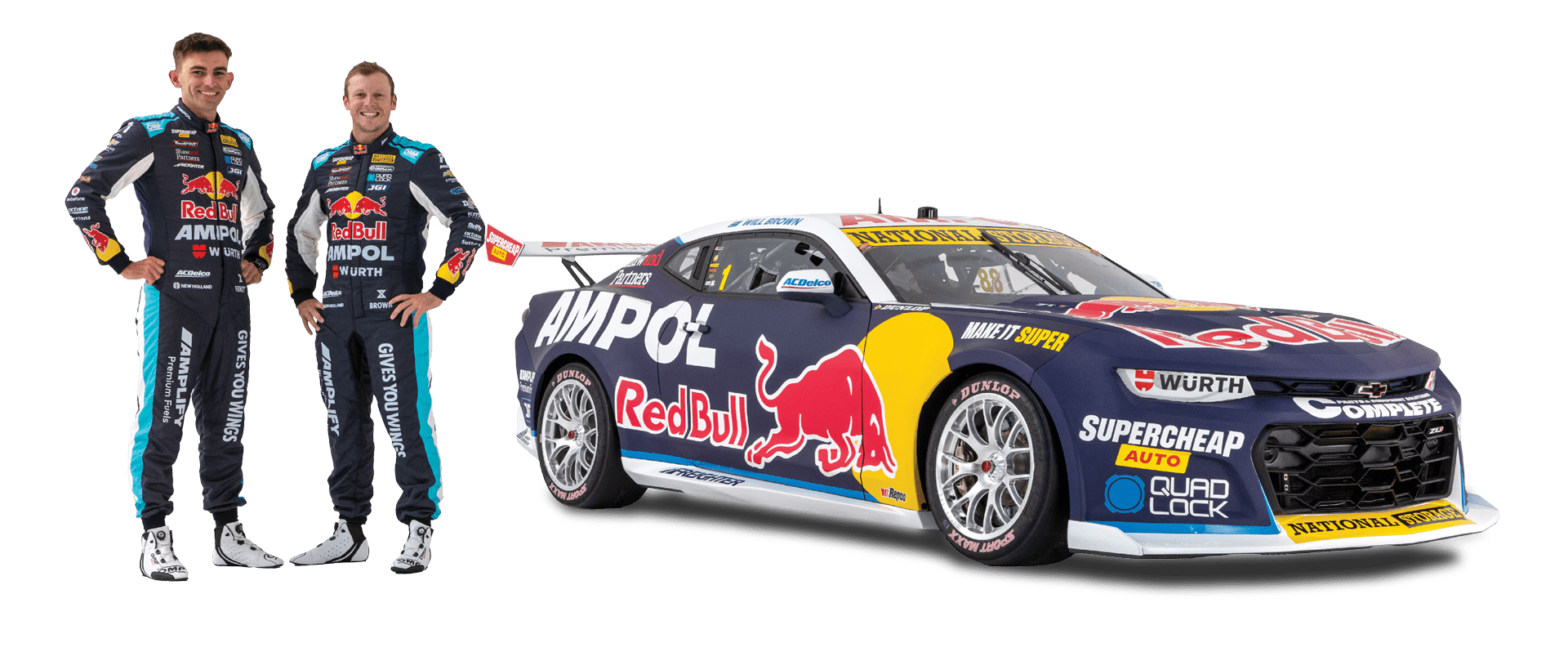 Red Bull Ampol Racing - Meet Our V8 Supercar Drivers
