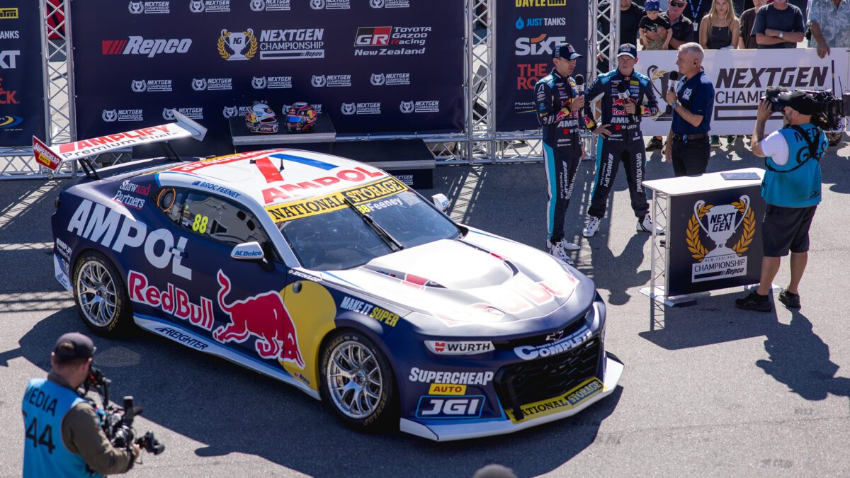 Red Bull Ampol Racing’s 2025 livery unveiled in a New Zealand first at ...