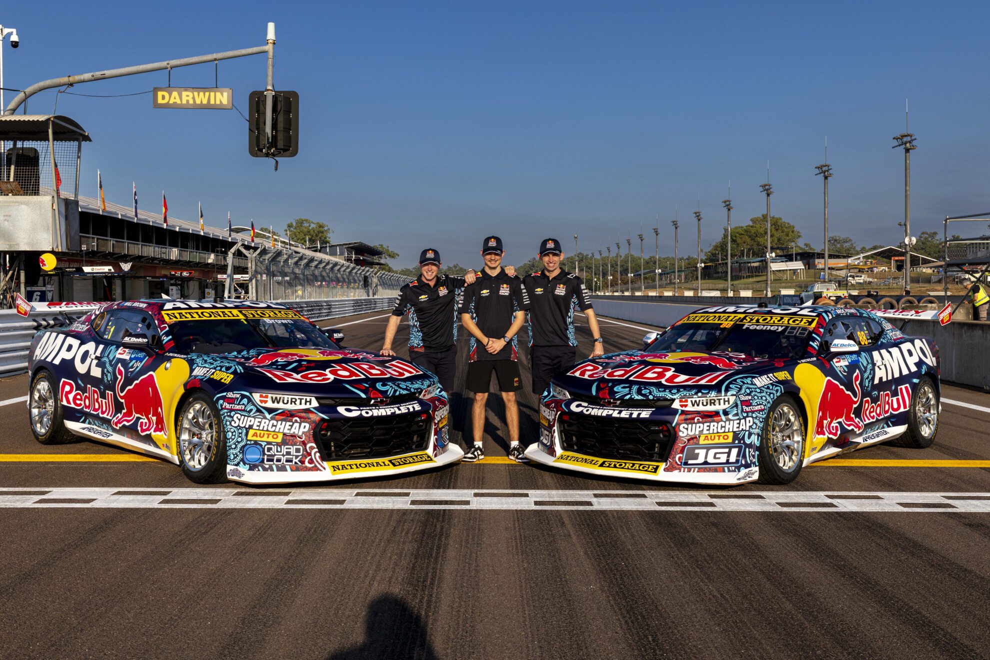 Feeney and Brown unveil stunning new Indigenous Round Livery at Hidden ...